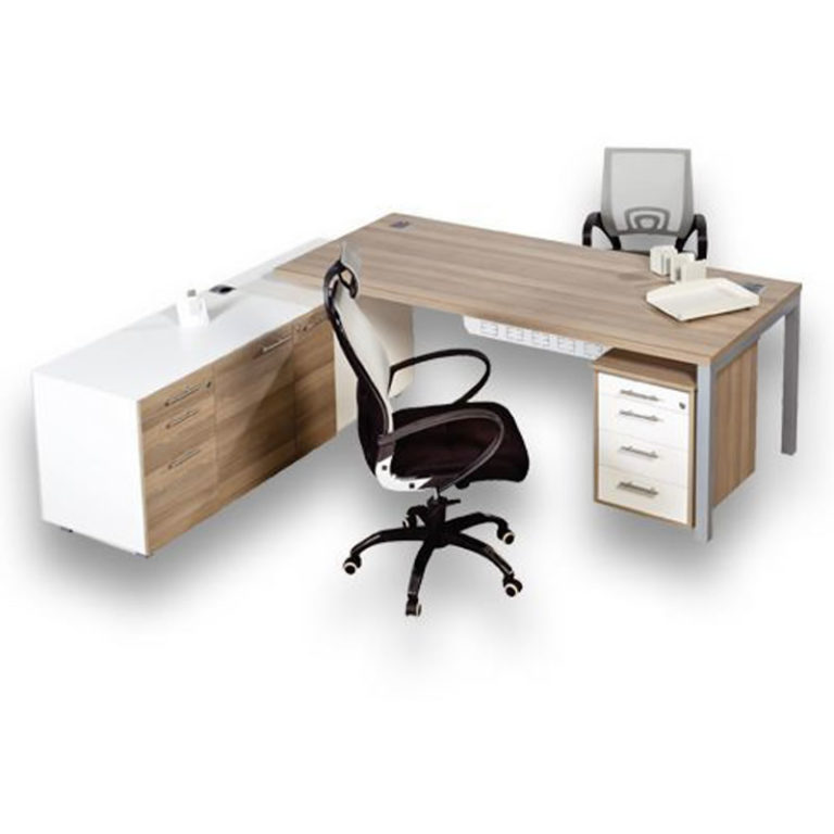 Boston Veneer Desk – ZCMB Office Furniture Suppliers